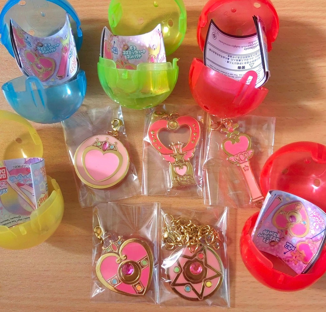 Authentic Sailor Moon Milky Pop Acrylic Gashapon Set on Carousell