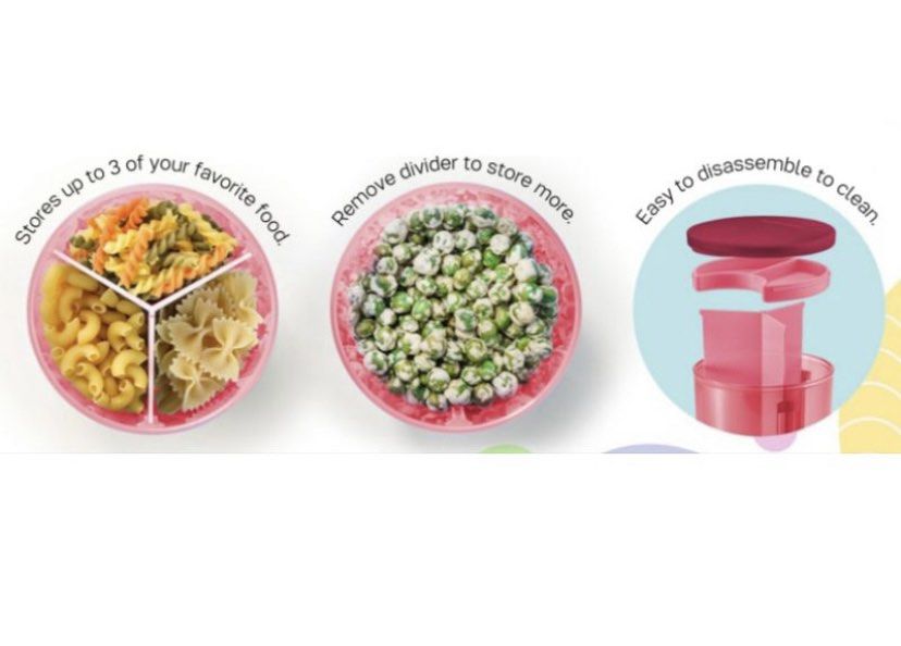 Authentic Tupperware Trio Storage Containers worth RM59.90, Furniture ...