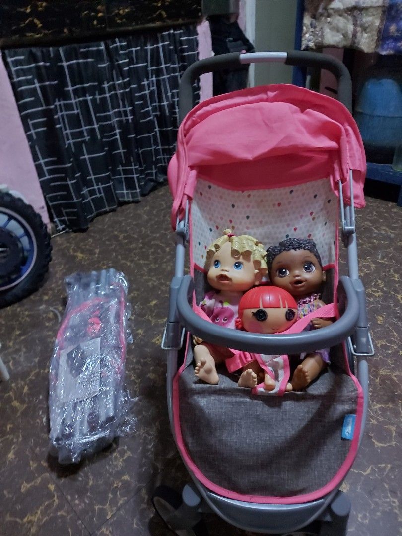 Baby alive doll stroller & bed, Hobbies & Toys, Toys & Games on Carousell