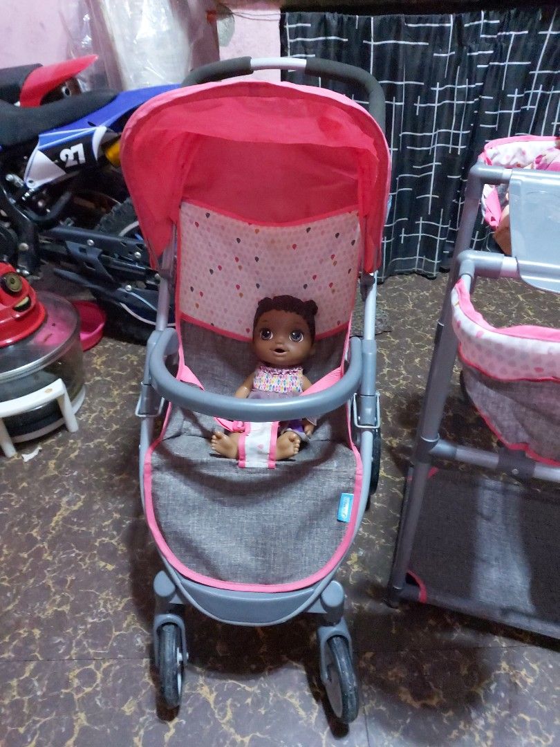 Baby alive doll stroller & bed, Hobbies & Toys, Toys & Games on Carousell