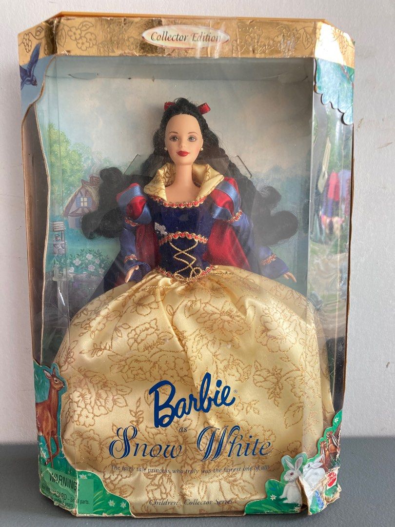 Barbie collectible doll as snow white, Hobbies & Toys, Toys & Games on ...