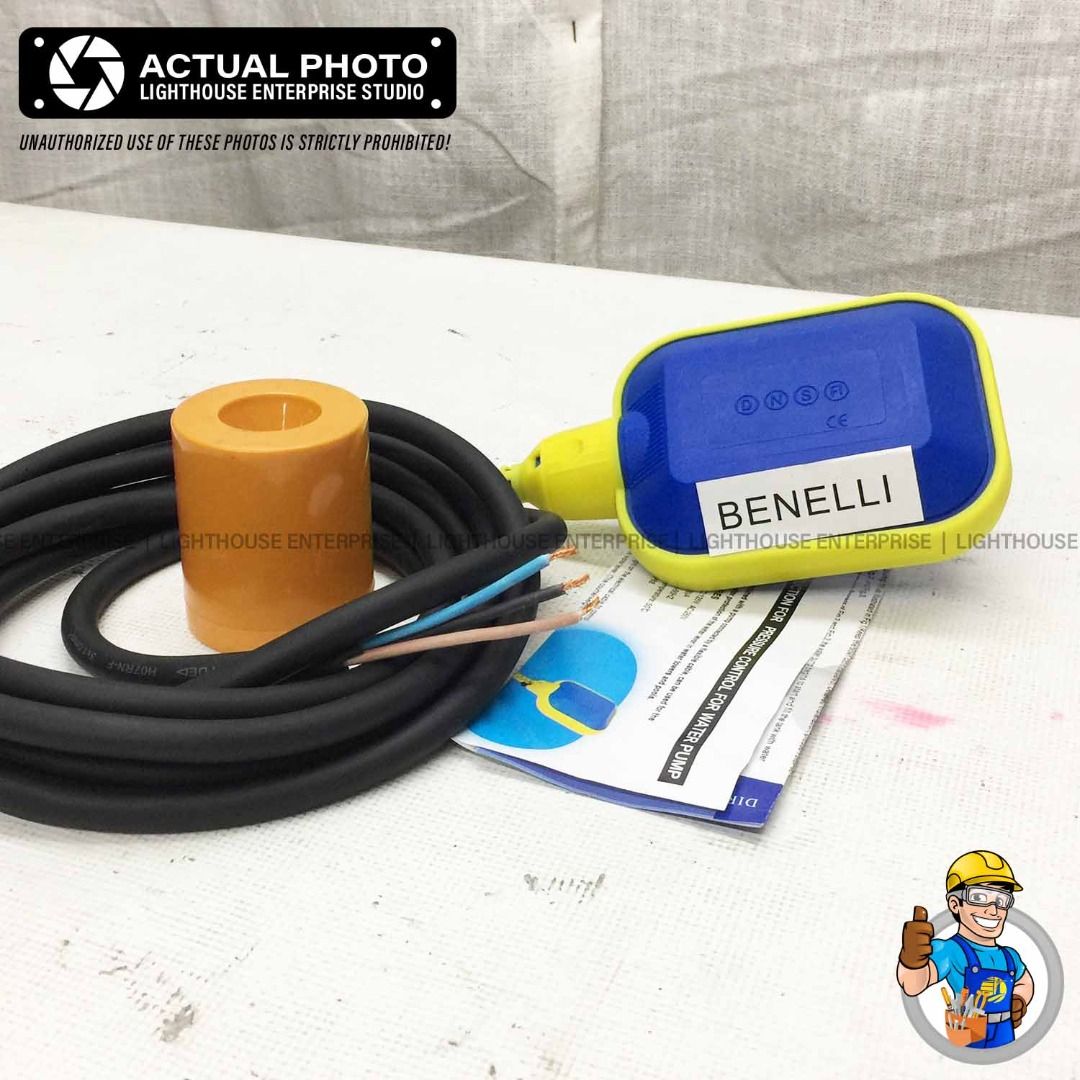 BENELLI 3 Meters Float Switch Water Tank / Pressure Control for Water ...