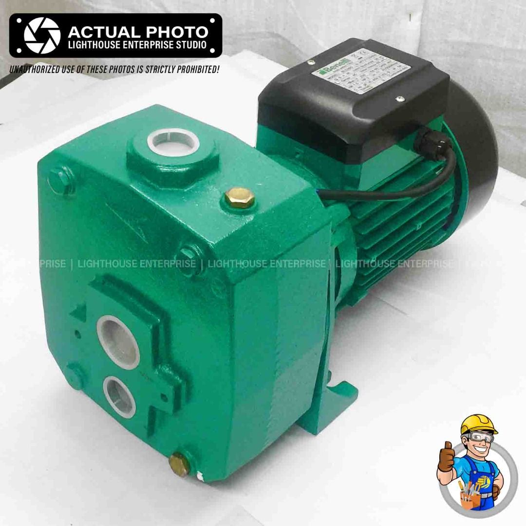 BENELLI Italy Heavy Duty Deep Well Jet Pump with Ejector and Adapter ...