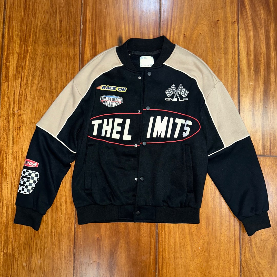 BERSHKA NASCAR JACKET on Carousell