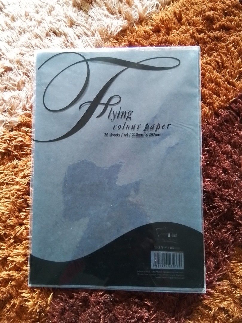 Black A4 paper, Hobbies & Toys, Stationery & Craft, Other Stationery ...