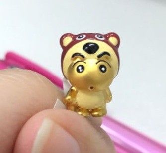 BN Real Gold 999 (24K) Pawnable Pandora Charm Shin Chan Lotso Pokemon ...