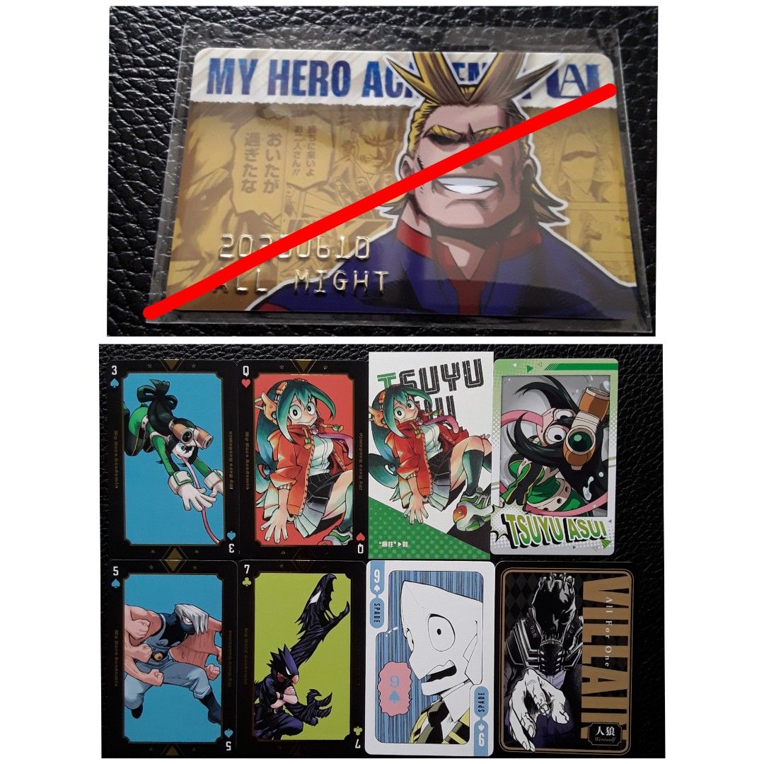 BNHA Boku no Hero Academia - All Might Jump birthday collection card ...