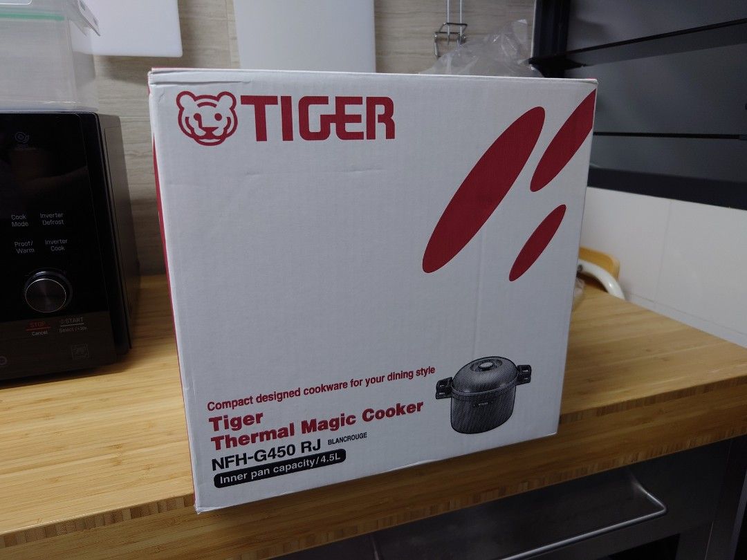[BNIB] Tiger Thermal Magic Cooker NFH G450 RJ - 4.5L MADE IN JAPAN, TV ...