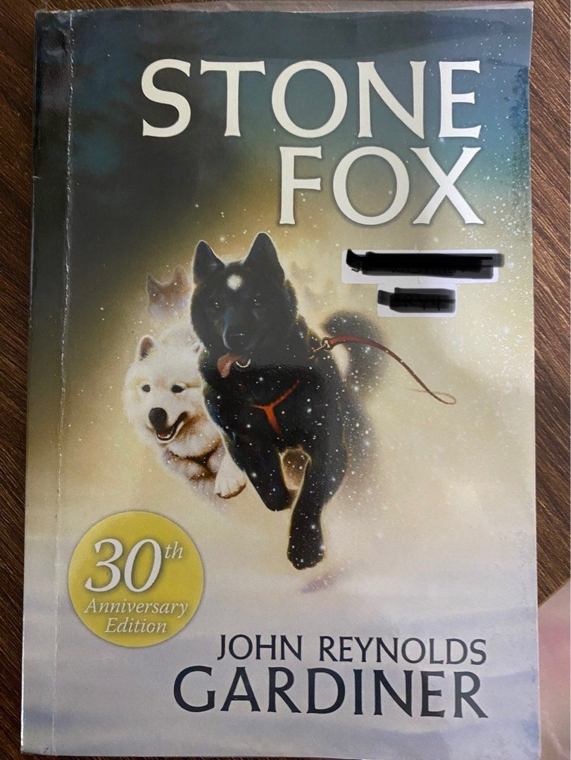 Book titled stone fox, Everything Else on Carousell