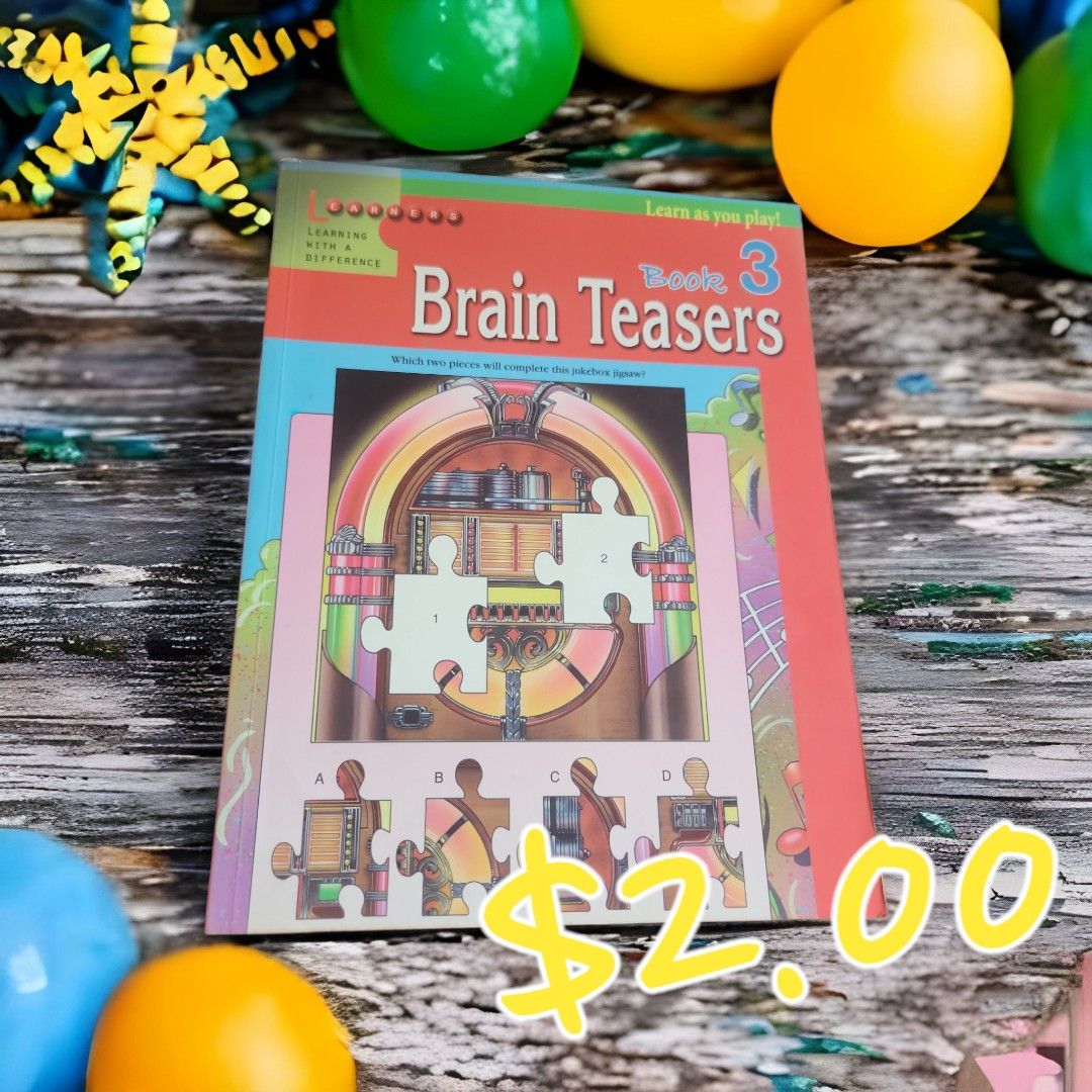 Brain Teasers Books at Randall Maupin blog