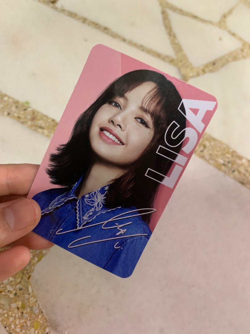 [BRAND NEW] Blackpink LISA Photocard, Hobbies & Toys, Memorabilia ...