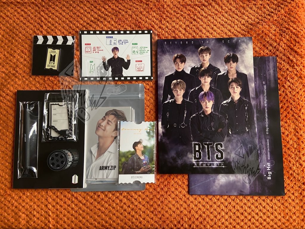 BTS 6th ARMY kit (Complete inclusions) with Jin user guide, Hobbies ...