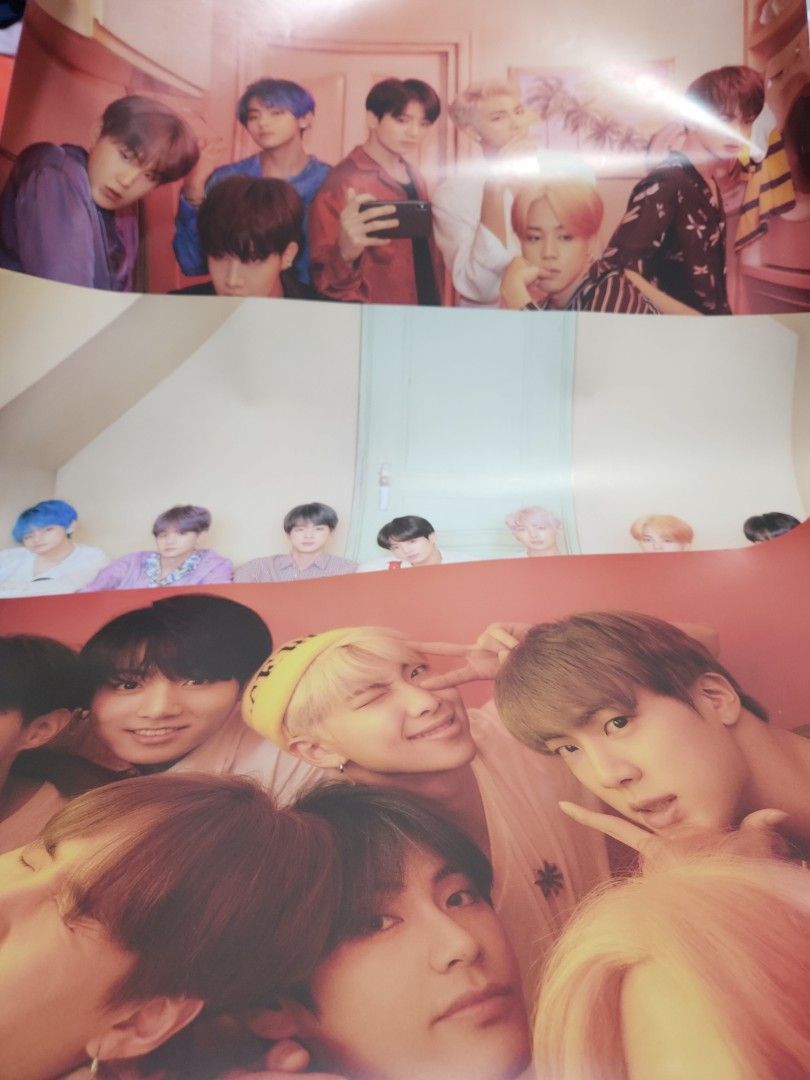 BTS Persona posters, Hobbies & Toys, Memorabilia & Collectibles, K-Wave ...