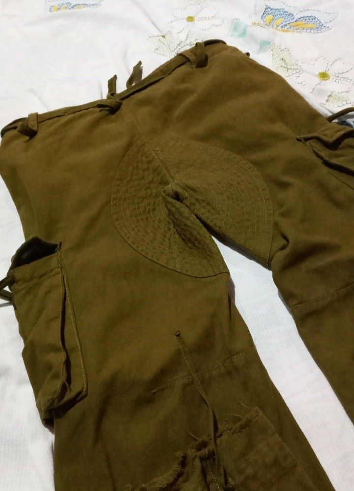Initial Cargo pants, Women's Fashion, Bottoms, Jeans on Carousell