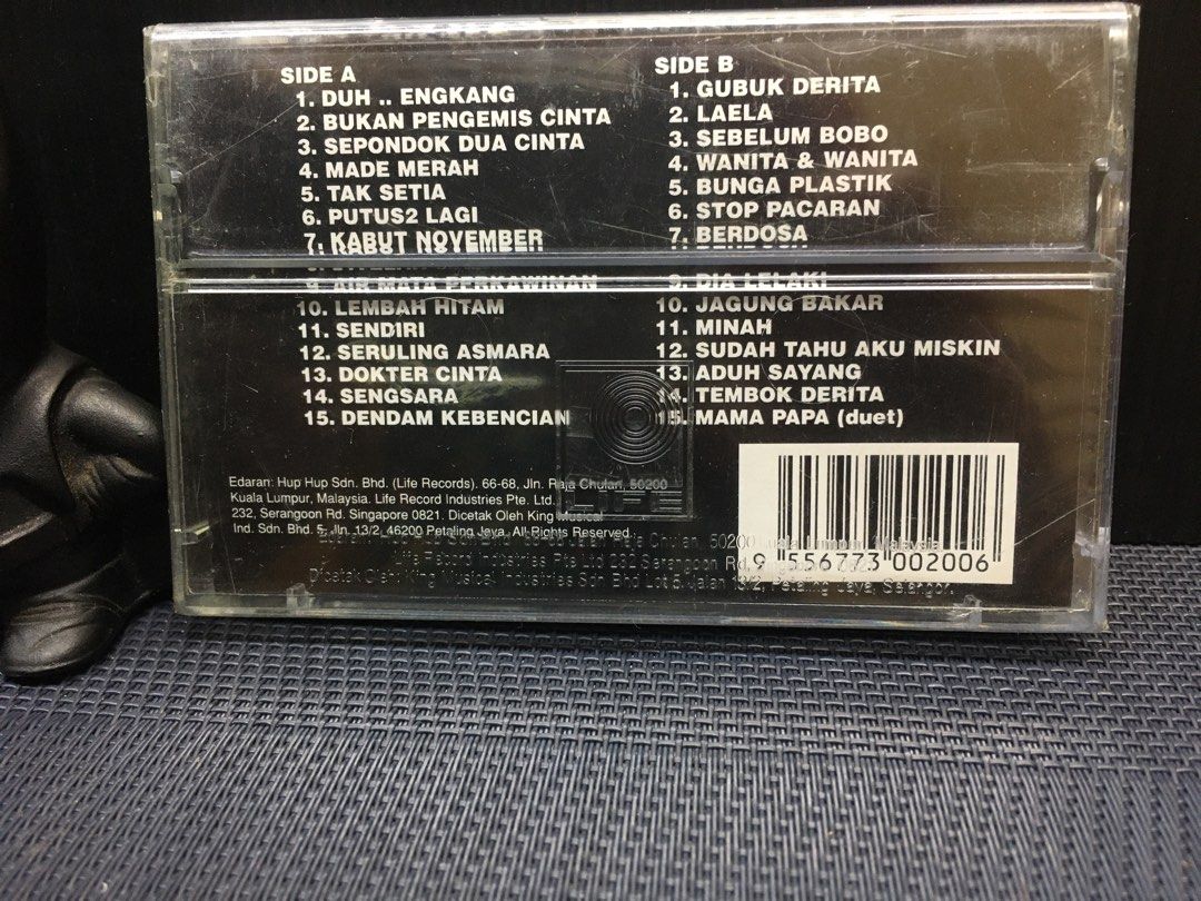 (Mal Cassette) non stop dangdut karya 3 pencipta, Hobbies & Toys, Music ...