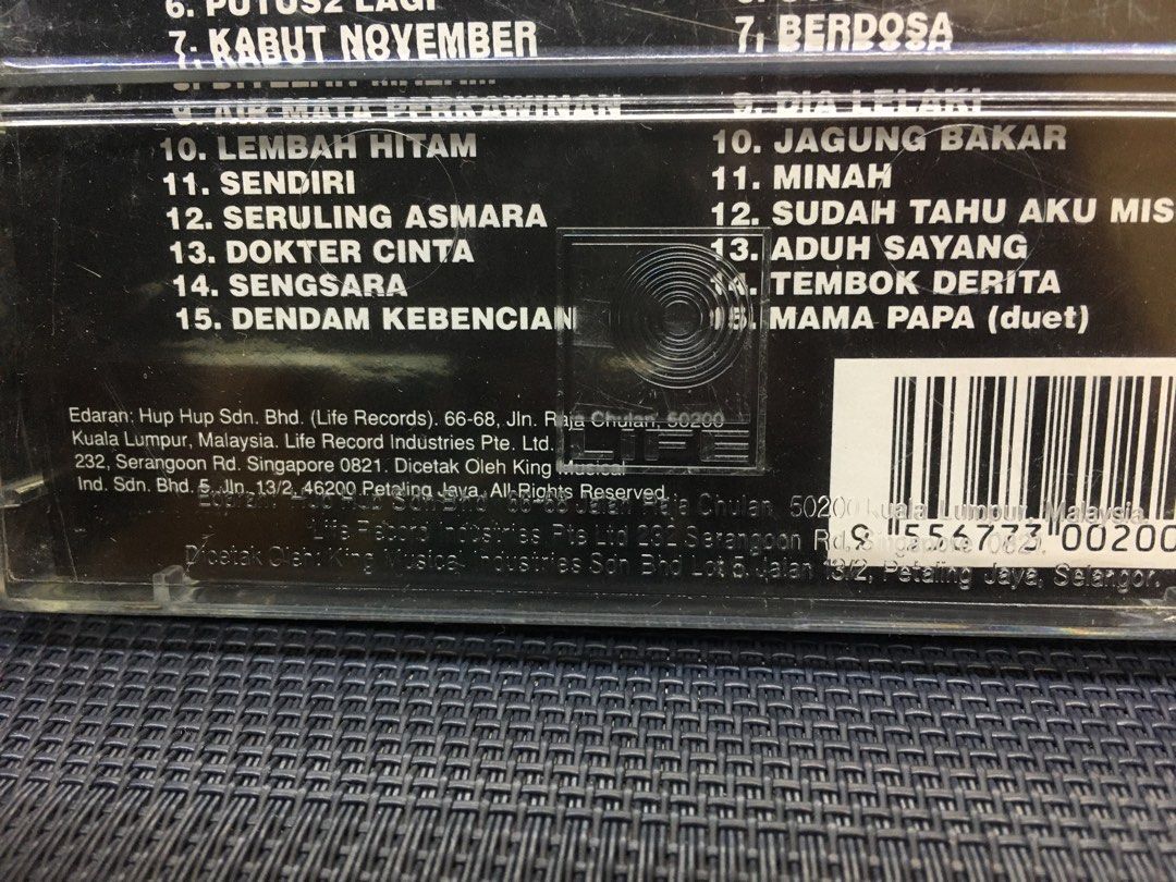 (Mal Cassette) non stop dangdut karya 3 pencipta, Hobbies & Toys, Music ...