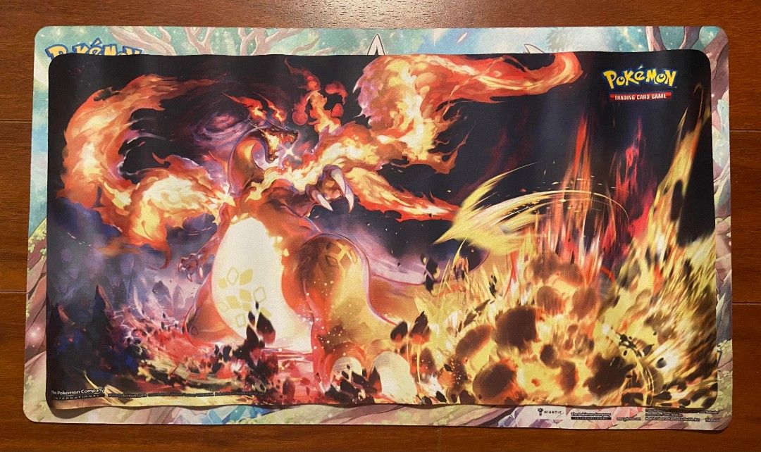 Charizard UPC Playmat * last piece, Hobbies & Toys, Toys & Games on ...