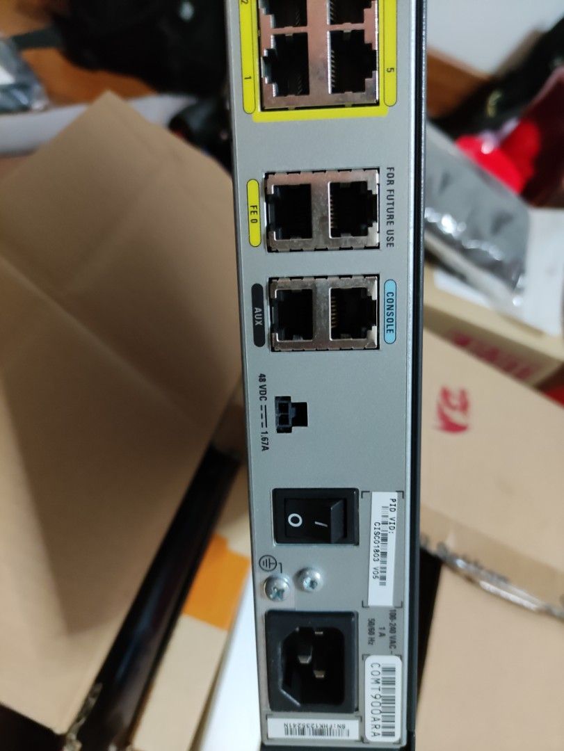 Cisco router 1800, Computers & Tech, Parts & Accessories, Networking on Carousell