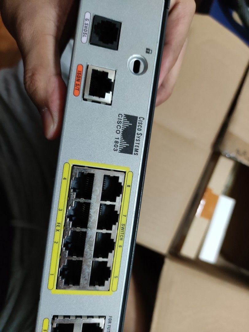Cisco router 1800, Computers & Tech, Parts & Accessories, Networking on Carousell