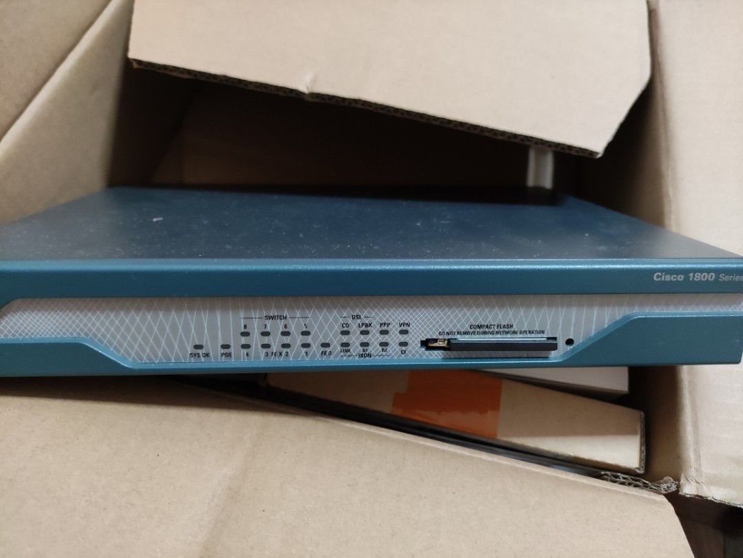 Cisco router 1800, Computers & Tech, Parts & Accessories, Networking on Carousell