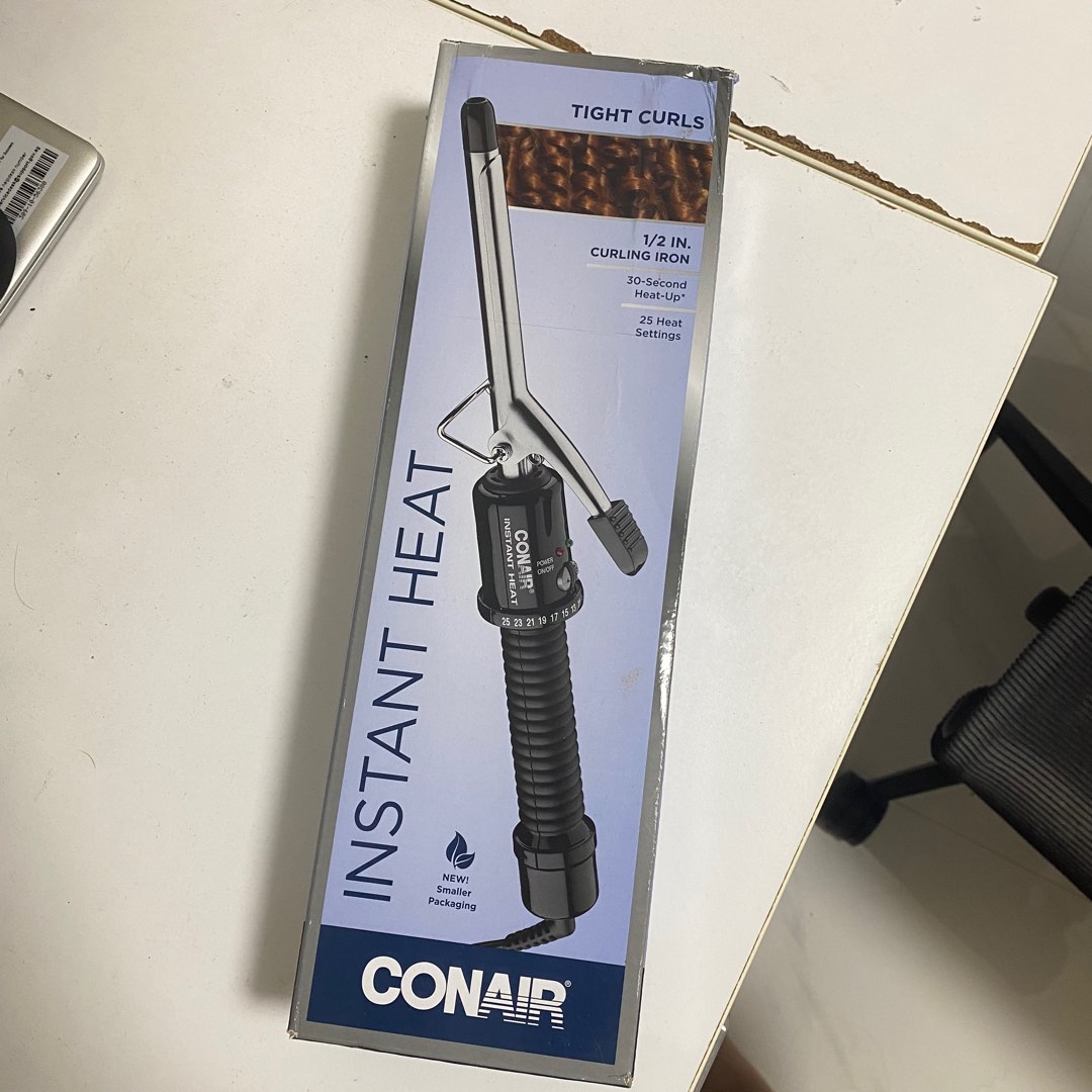 Conair Instant Heat Curling Iron 1 2 Inch Womens Fashion Watches