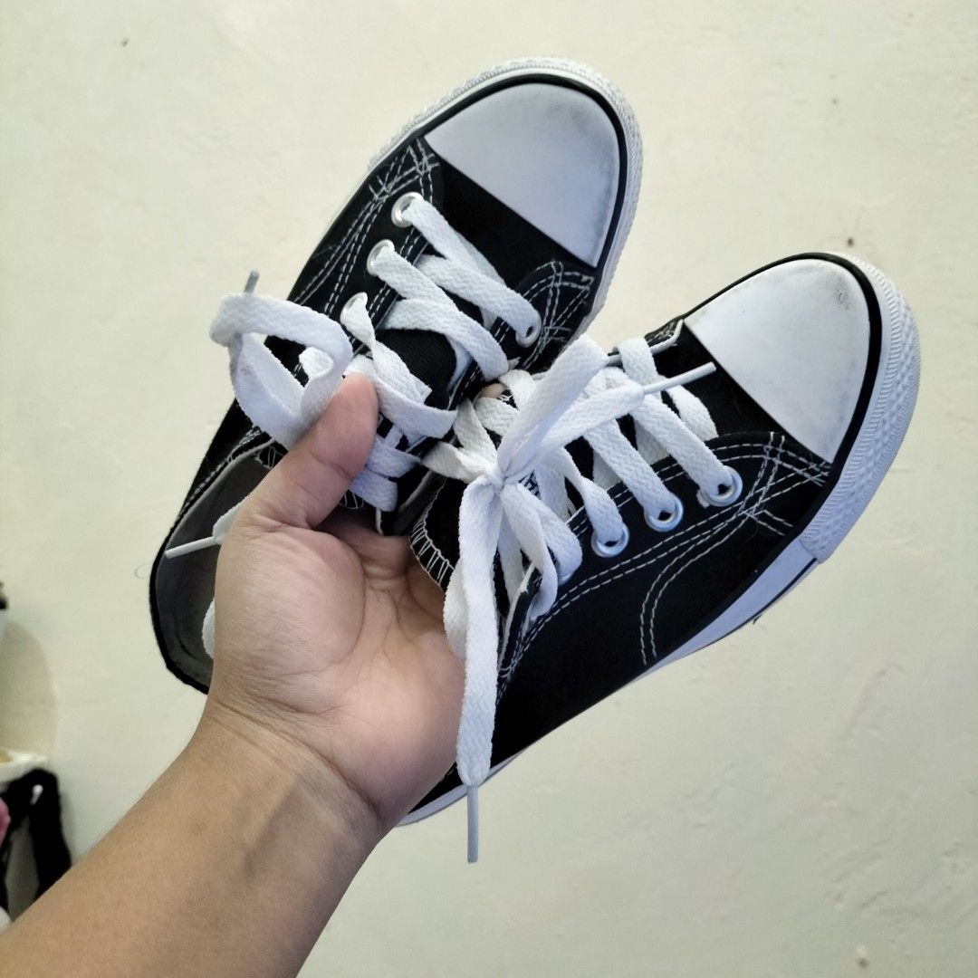 Converse Half Shoes, Women's Fashion, Footwear, Sneakers on Carousell