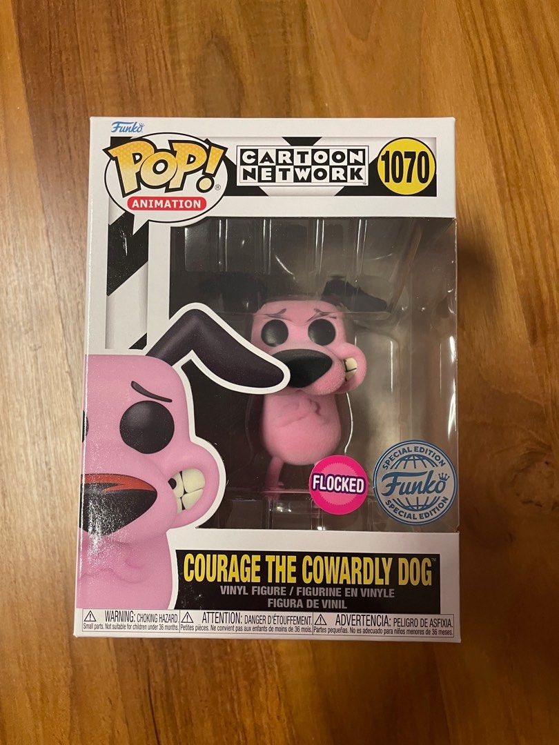 Courage The Cowardly Dog Cartoon Network Funko Pop 1070, Hobbies & Toys ...