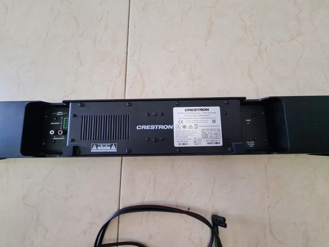 Crestron Soundbar, Audio, Soundbars, Speakers & Amplifiers on Carousell