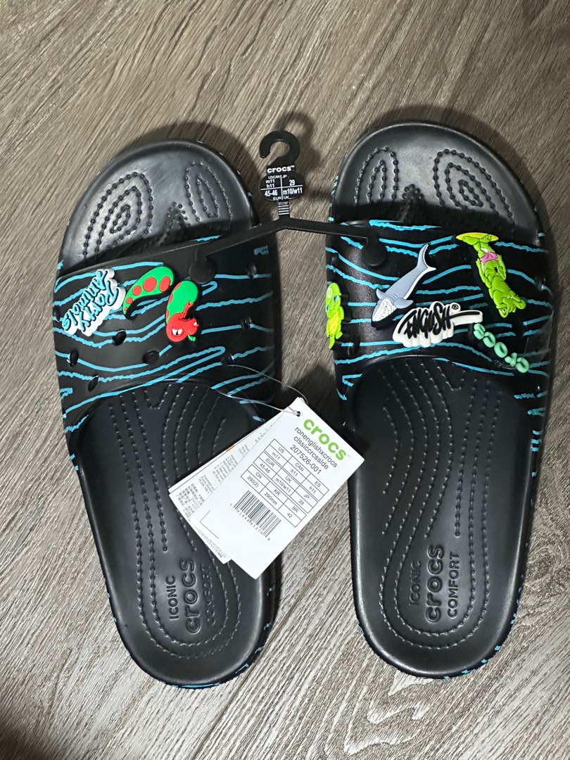 Crocs x Ron English Limited Edition Collaboration, Men's Fashion ...