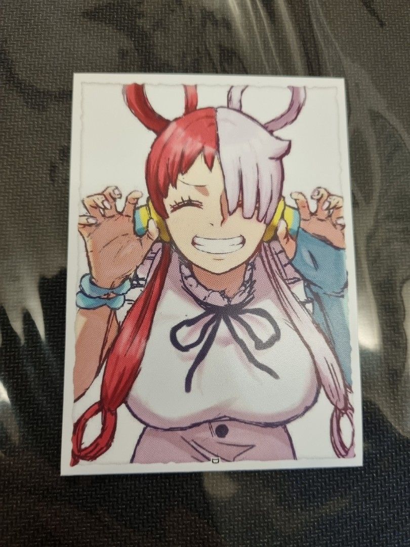 Custom Dragon Shield Anime Card Sleeves - One Piece TCG Uta, Hobbies ...