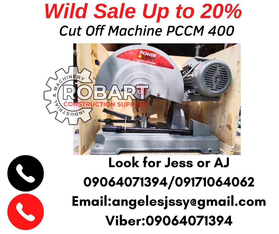 Cut off machine PCCM 400, Commercial & Industrial, Construction ...