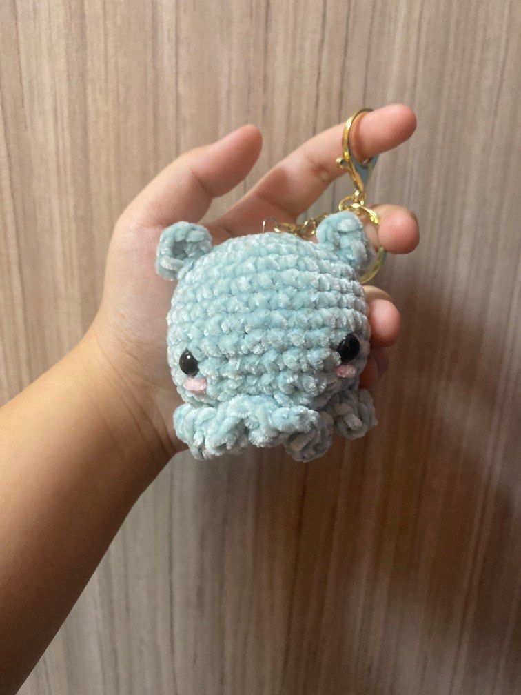 Cuttlefish crochet, Hobbies & Toys, Stationery & Craft, Handmade Craft ...