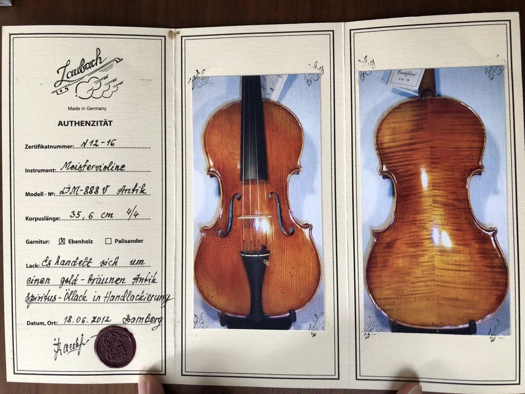 Czech full sized violin, Hobbies & Toys, Music & Media, Musical ...