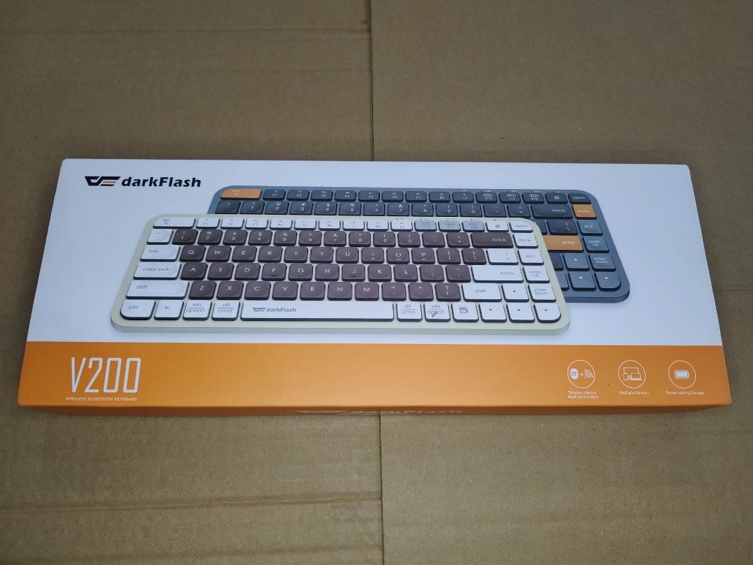 Darkflash Wireless Keyboard Mocha, Computers & Tech, Parts ...