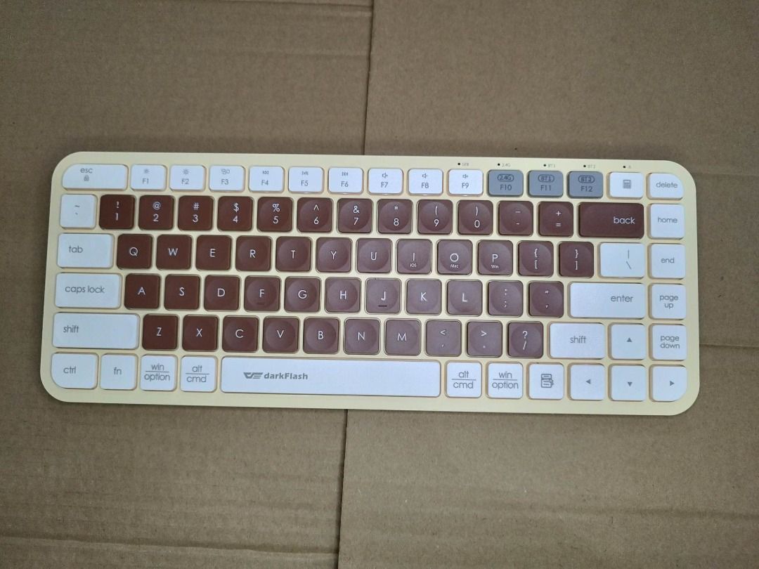 Darkflash Wireless Keyboard Mocha, Computers & Tech, Parts ...