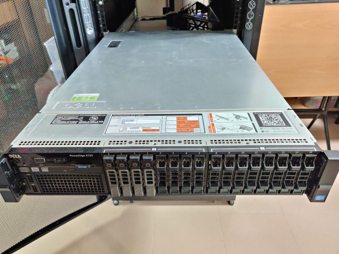 Dell PowerEdge R720, Computers & Tech, Office & Business Technology on Carousell