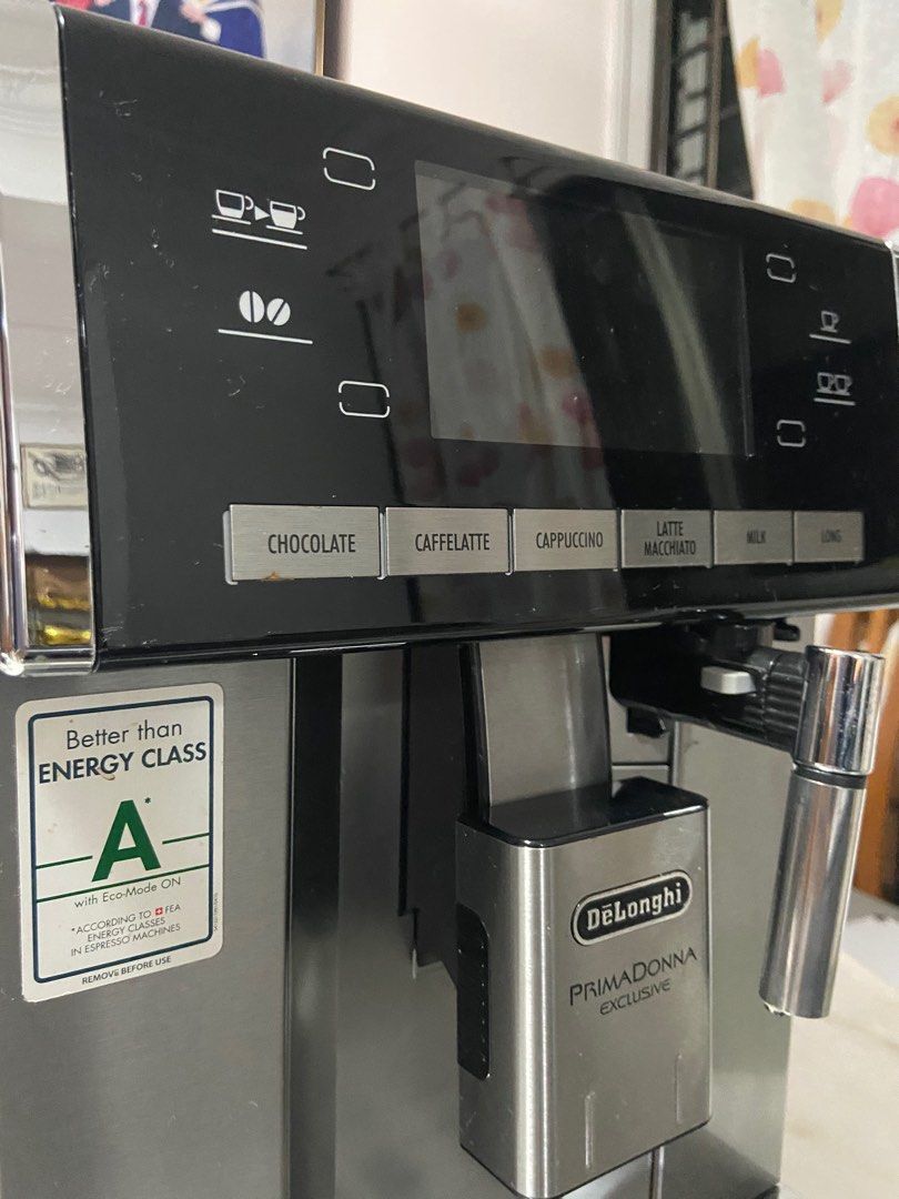 DeLonghi Prima Donna Exclusive Coffee Machine , TV & Home Appliances ...