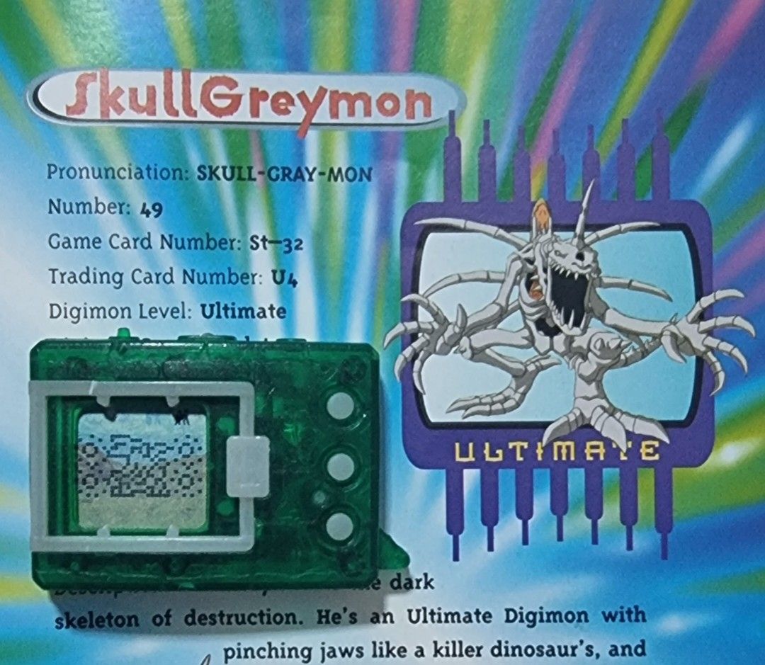 Digimon V2 Ocean Green (Eng Ver) (1997) (AUS), Hobbies & Toys ...