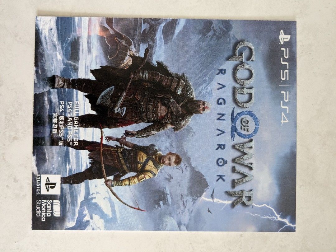 Digital - God of War Ragnarok (PS4/5), Video Gaming, Video Game ...