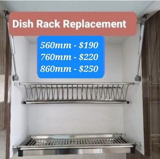 Dish Rack (Stainless Steel)/Hydraulic Gas Spring, Everything Else on ...