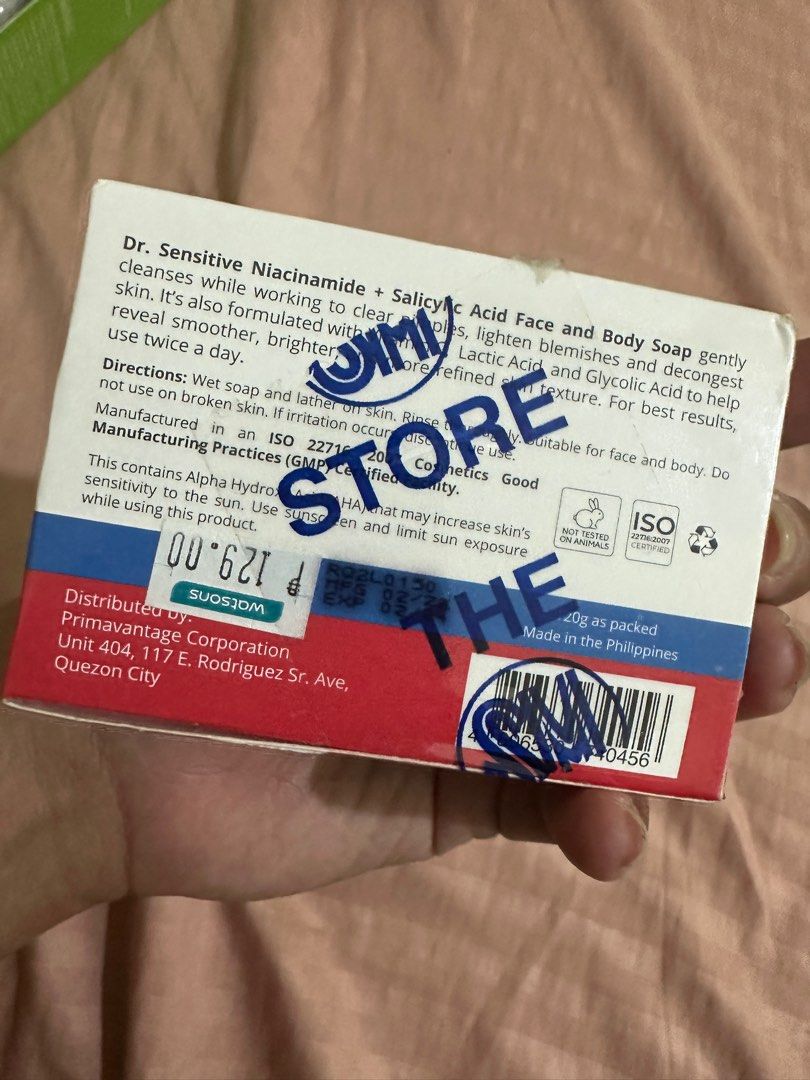 Dr. Sensitive Face and Body Soap, Beauty & Personal Care, Bath & Body ...