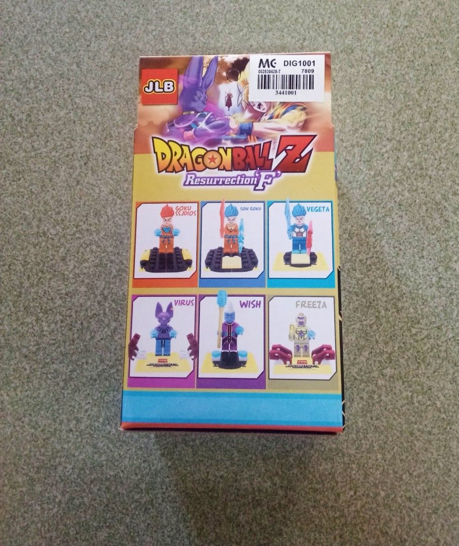 Dragon Ball Z Freeza JLB Building Blocks/Lego/Mini Figure/Toy., Hobbies ...
