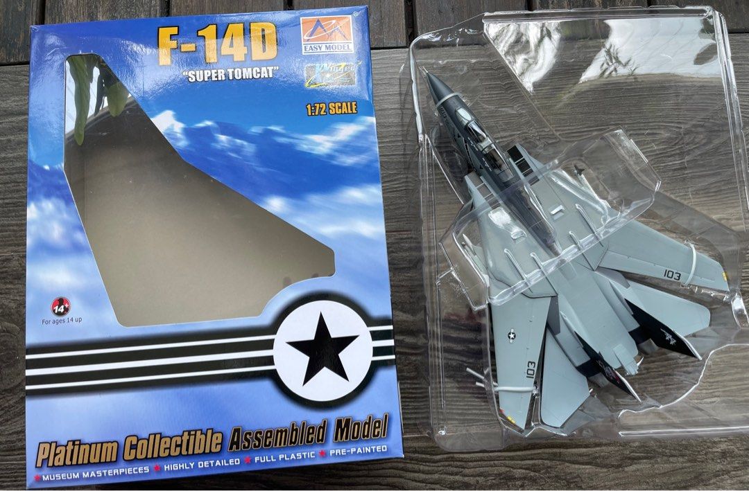 Easy Model 1/72 Platinum Collectible 37193 : F-14D Super Tomcat (VF-103 ...