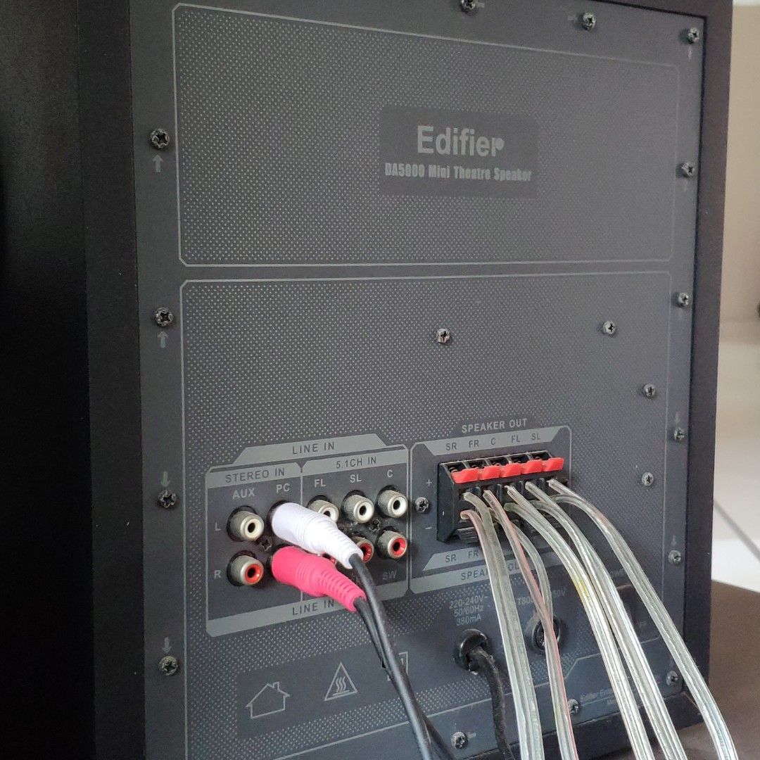 Edifier DA5000 Mini Home Theater 5.1 Speaker, Audio, Soundbars ...