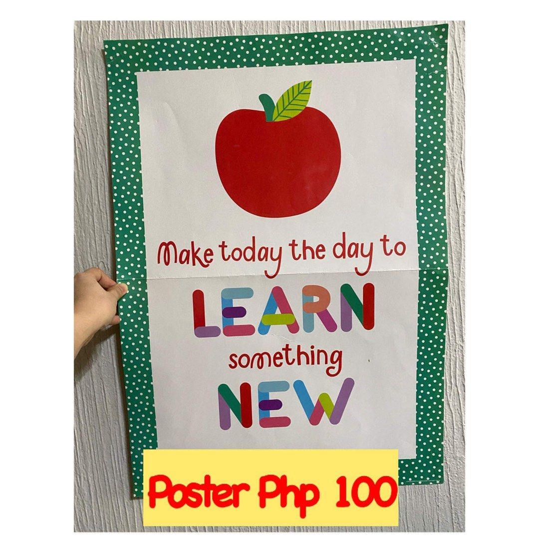 Educational Poster on Carousell