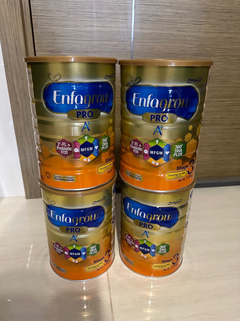 Enfagrow Pro A+ Stage 3 , 1.8 kg (1 carton-6 can), Babies & Kids ...
