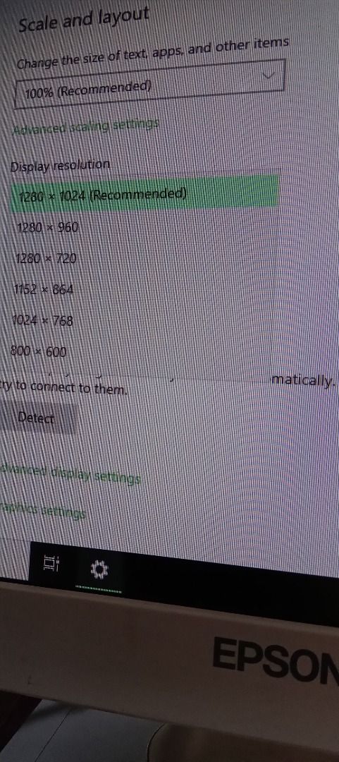 Epson 19inches Monitor w/ Built-in Speaker (FREE DELIVERY), Computers ...