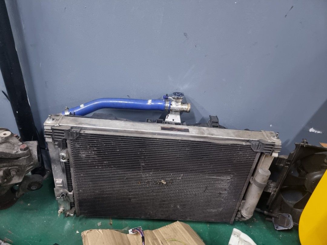 Evo x radiator flo, Car Accessories, Accessories on Carousell