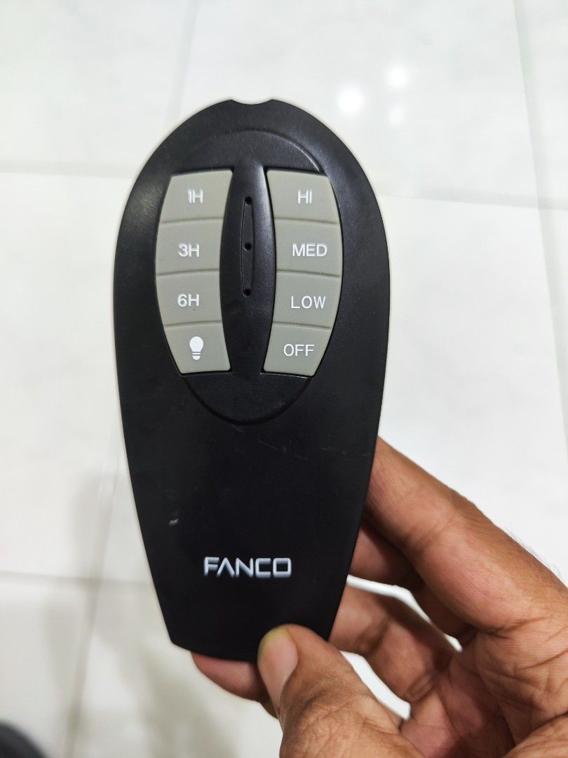 Fanco ceiling fan ffm2000 with new remote set, Furniture & Home Living ...