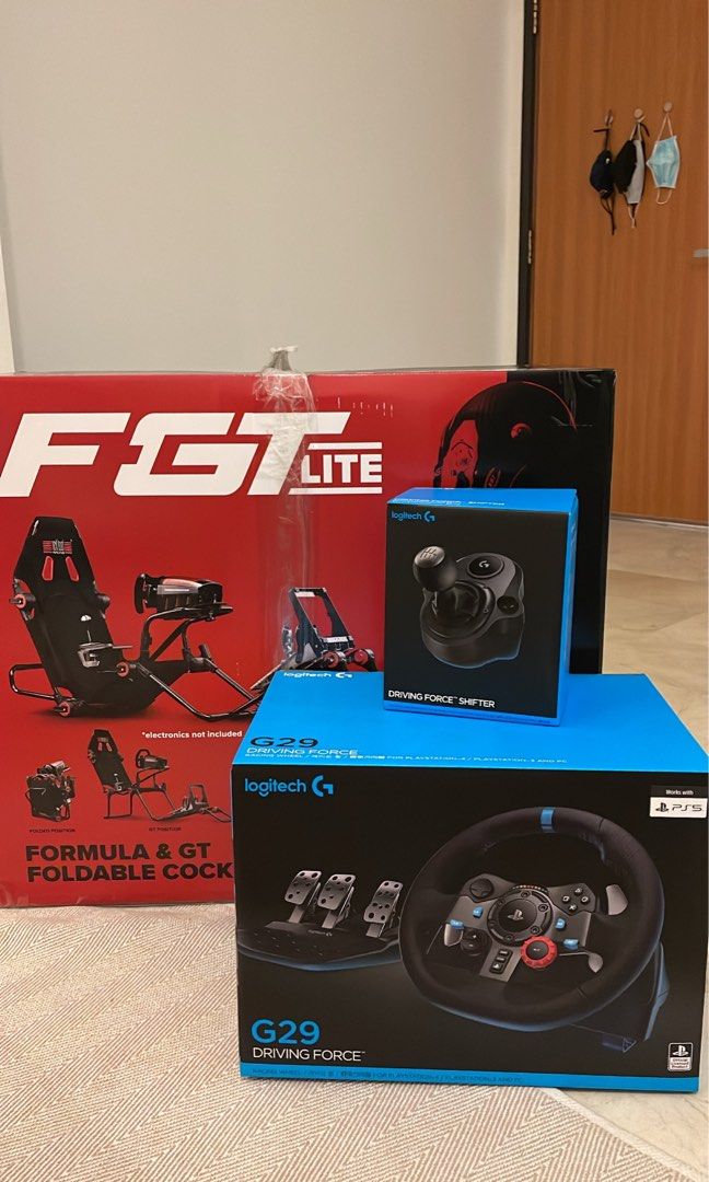 Next Level Racing GT Lite Gear Shifter - Formula & GT Foldable Cockpit ...